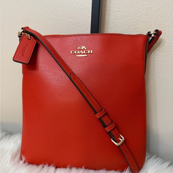 Coach | Bags | Coach Red Crossbody Bag | Poshmark